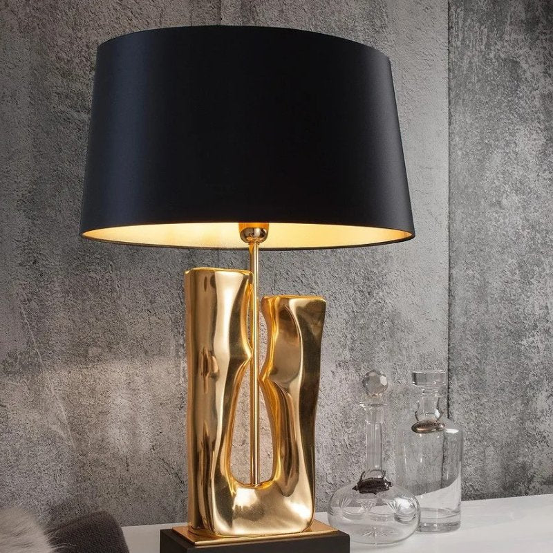 Branch Black and Gold Table Lamp – ULURU Lighting