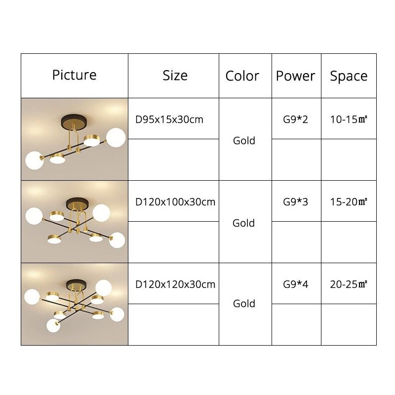 BEBE Modern LED Living Room Ceiling Light C5280 – ULURU Lighting