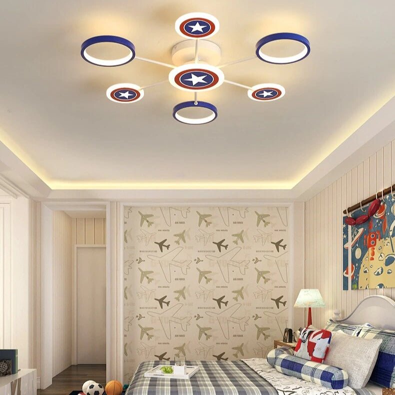 CAPTAIN Interior Design Kids Ceiling Light C5066 – ULURU Lighting