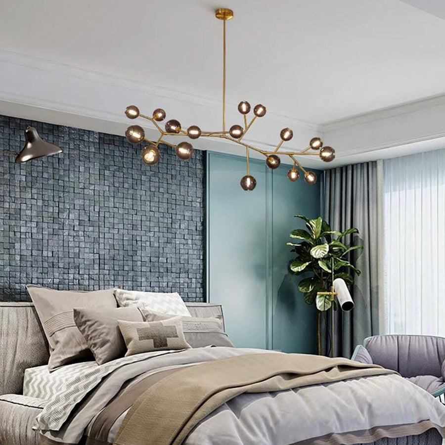 FELICIA Creative Glass Modern Pendant Light P5265 – ULURU Lighting