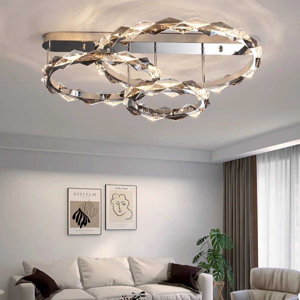FLAVIA Luxury High-end Living Room Ceiling Light C5354 – ULURU Lighting