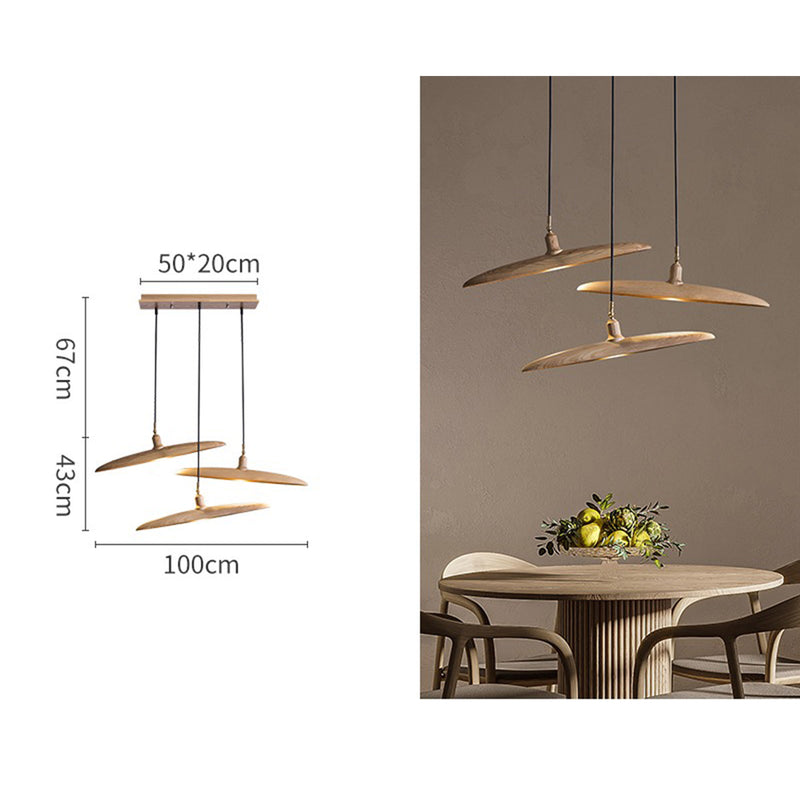 SOLEIL Solid Wood Modern Creative Pendant Light P5304 – ULURU Lighting