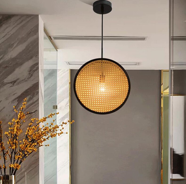 TASHA Kitchen Island Asian Style Pendant Light P5375 – ULURU Lighting