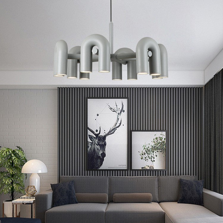 TESS Creative U-Shaped Modern Chandelier – ULURU Lighting