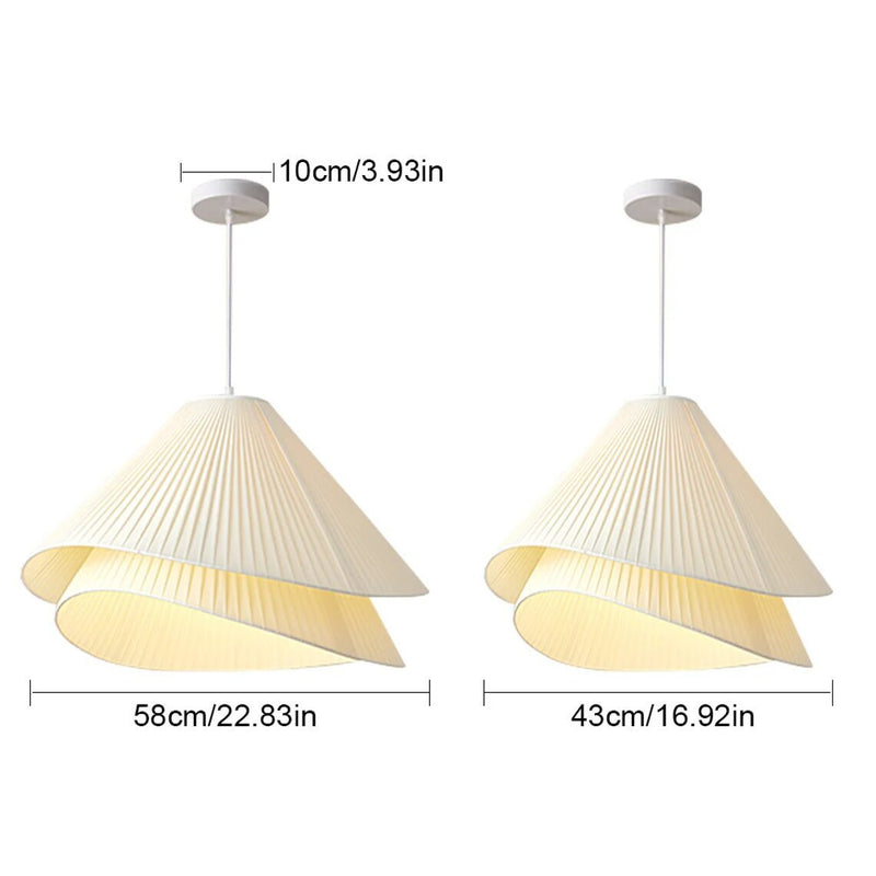 TINI Retro Minimalist Fabric Pendant Light P5289 – ULURU Lighting