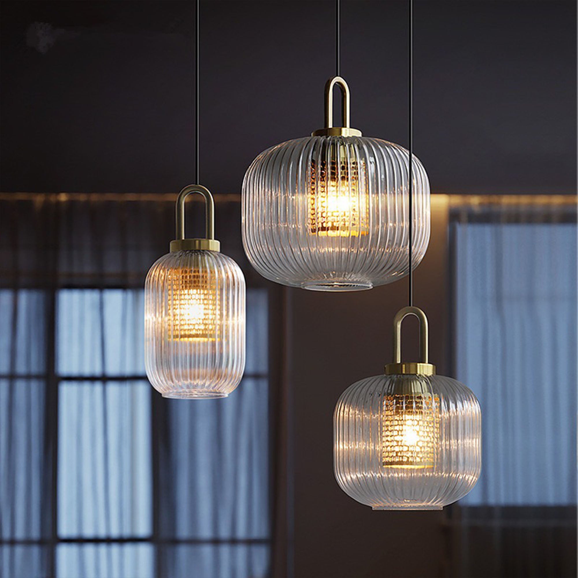 TOTYA Glass LED Pendant Light P5321 – ULURU Lighting