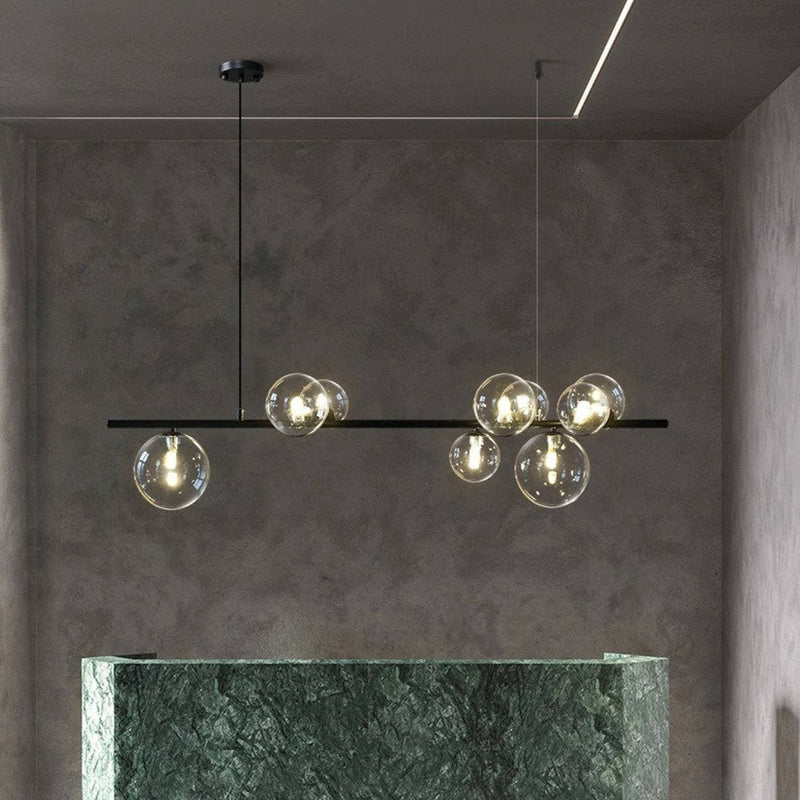 BUBBLES Glass Pendant Light Kitchen – ULURU Lighting