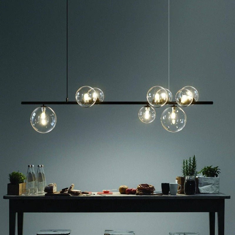 BUBBLES Glass Pendant Light Kitchen – ULURU Lighting