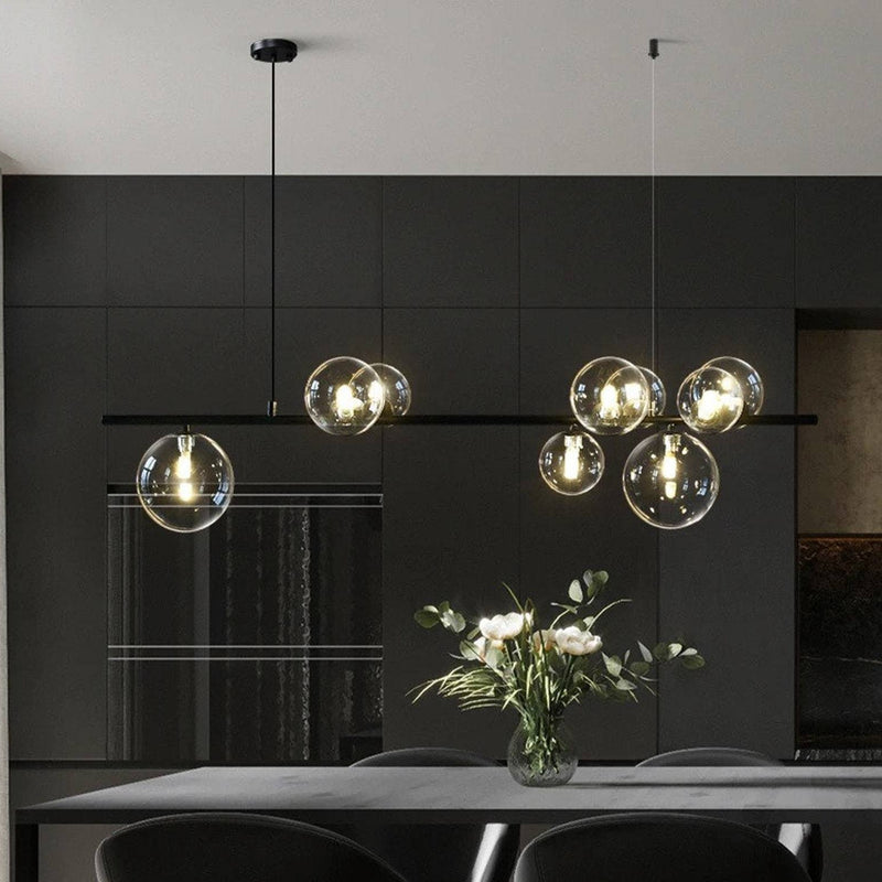 BUBBLES Glass Pendant Light Kitchen – ULURU Lighting